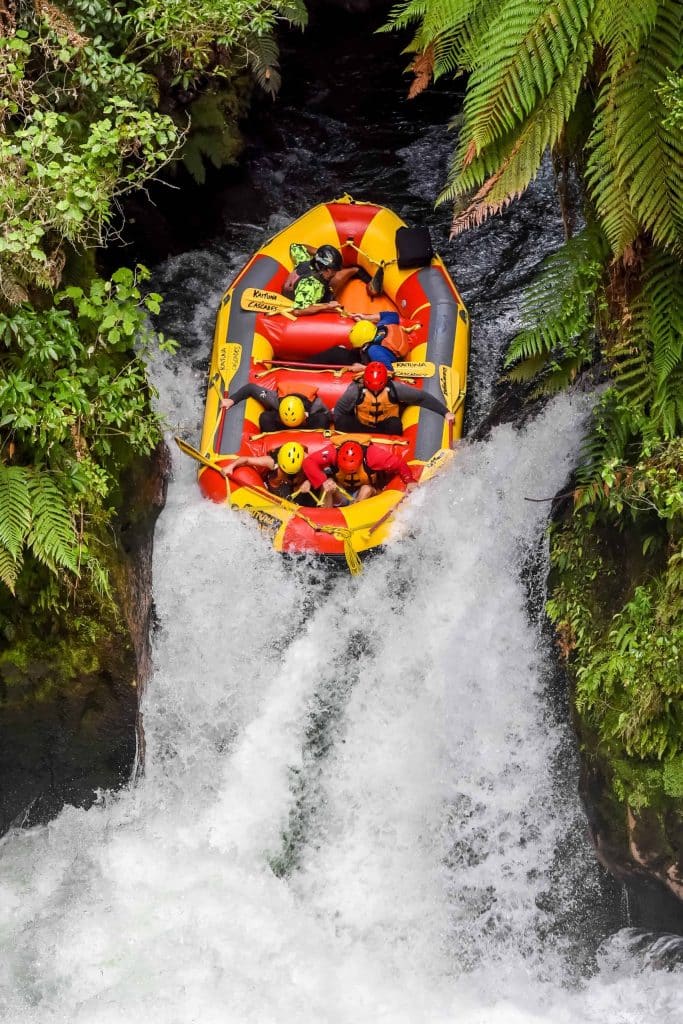 Tutea Falls: World’s Highest Rafted Waterfall | Rotorua